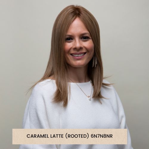 Athena 14 XL French | Remy Human Hair Lace Front Topper