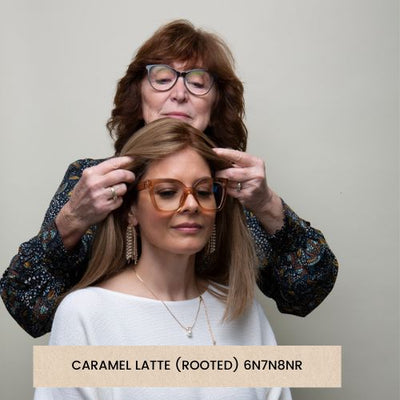 Athena 14 XL French | Remy Human Hair Lace Front Topper