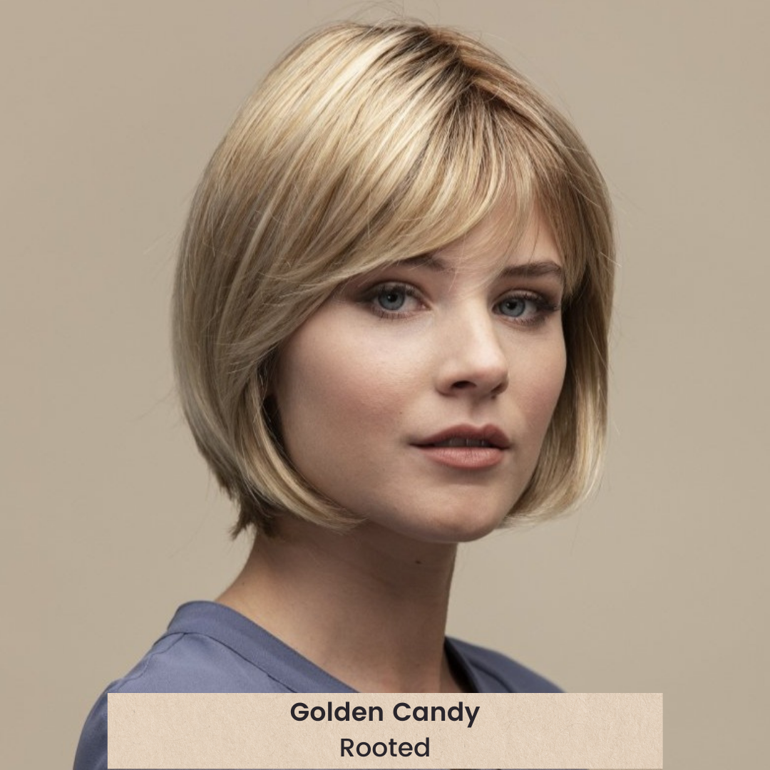 Lucy | Synthetic Hair Lace Front Wig - Dimples Hair