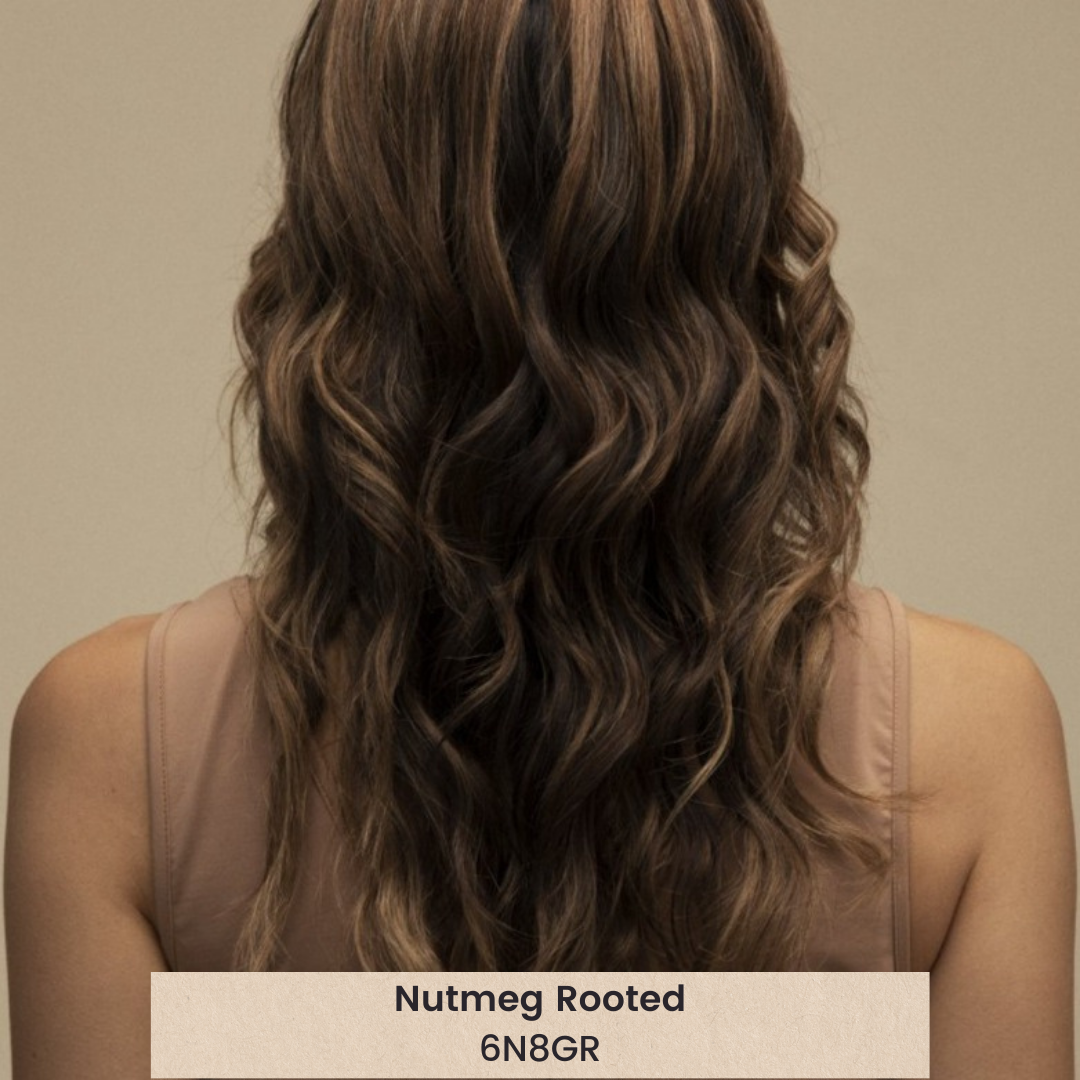 Clio 12 S | Remy Human Hair Topper (Hand-Made) - Dimples Hair